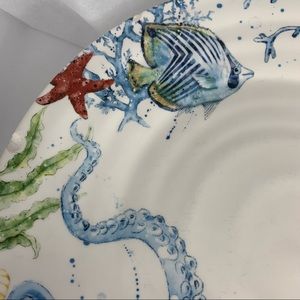 Pier 1 | Dining | Pier One Sea Life 34 Dinner Plate Rare | Poshmark